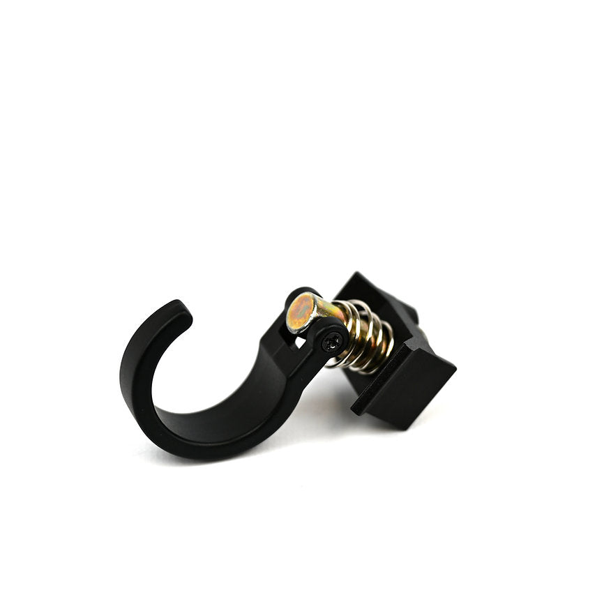 L-TRACK SPRING LOADED SINGLE STUD WITH HOOK - 2 PACK – Adventure Fitouts