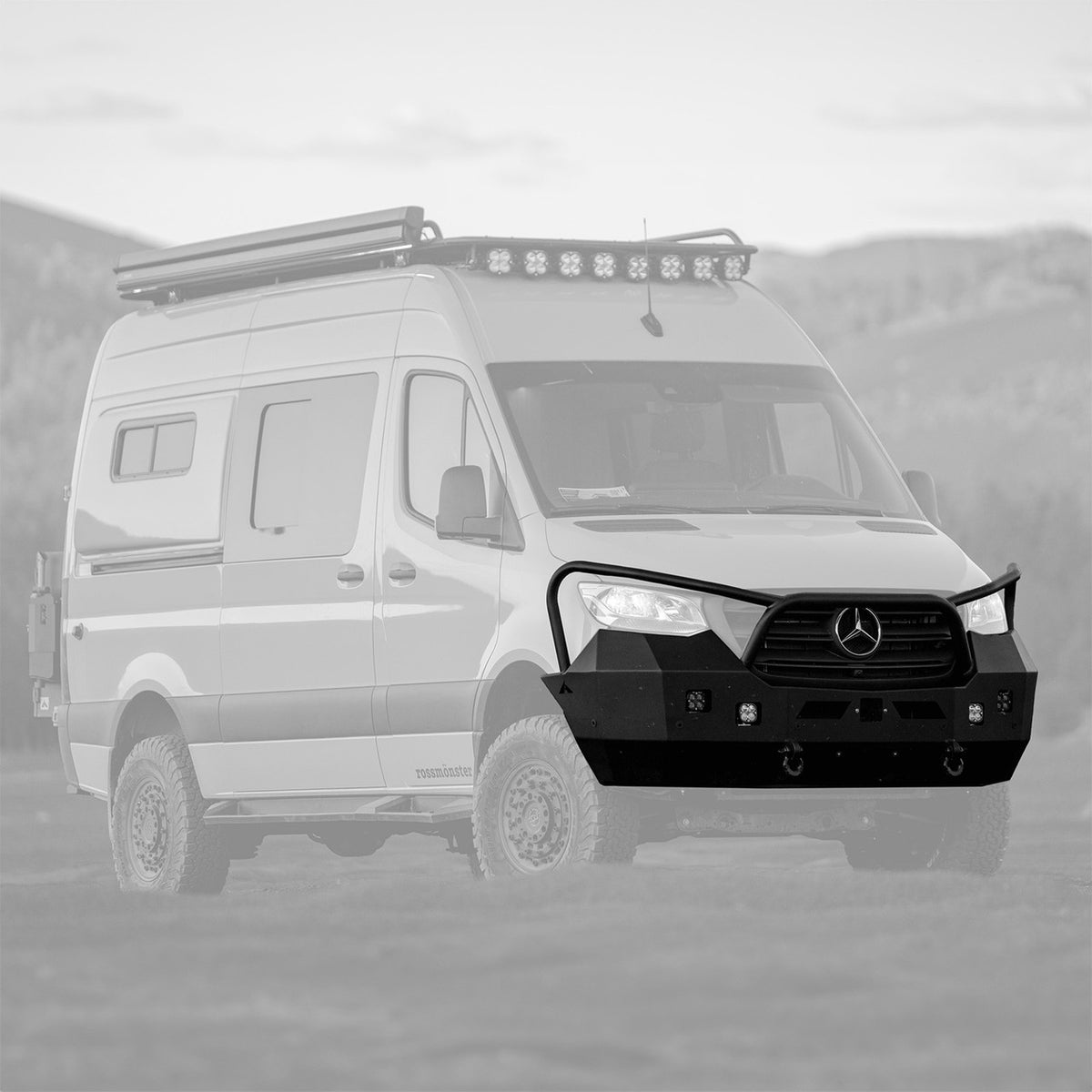 ALUMINESS FRONT WINCH BUMPER - SPRINTER 2019+ – Adventure Fitouts
