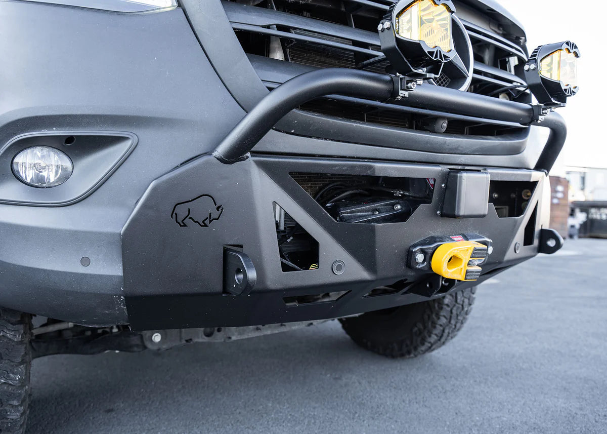 ROAMBUILT Mercedes Sprinter (2019- 2025) Low-Pro Front Bumper ...