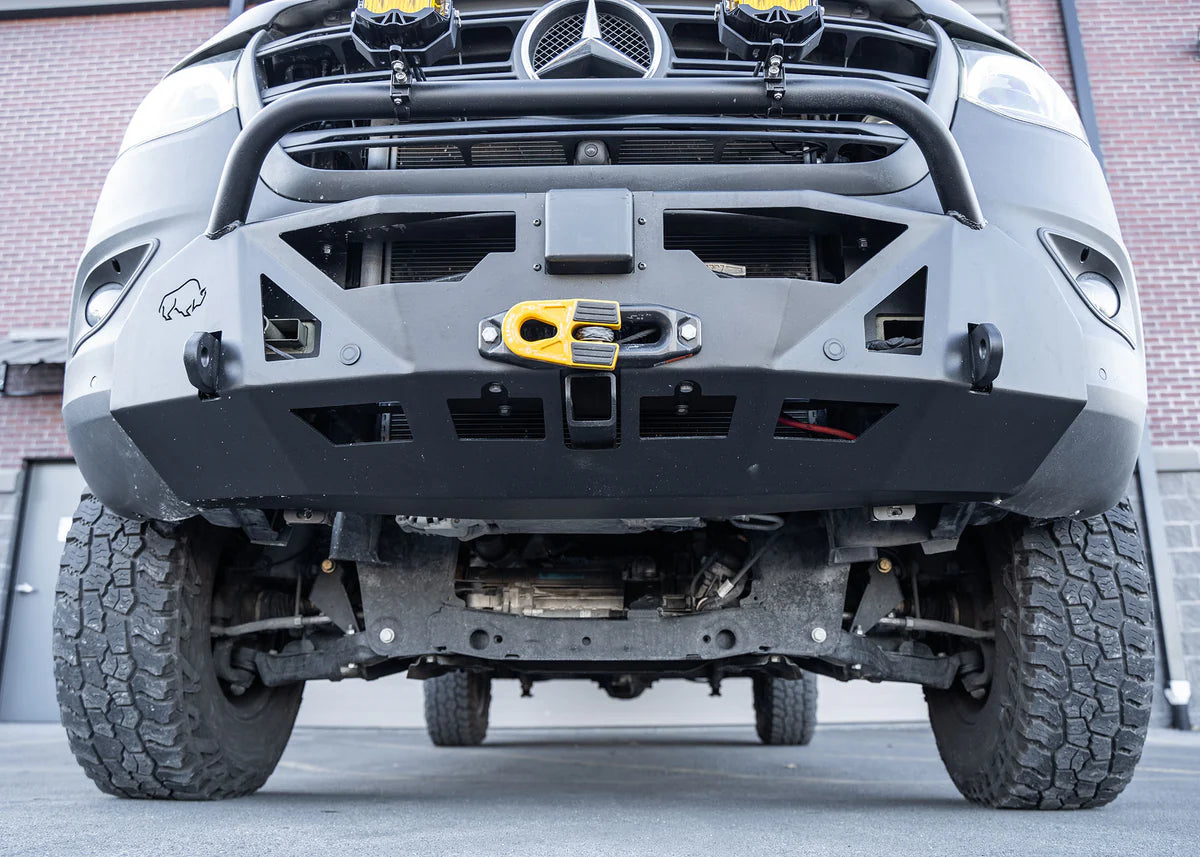 ROAMBUILT Mercedes Sprinter (2019- 2025) Low-Pro Front Bumper ...