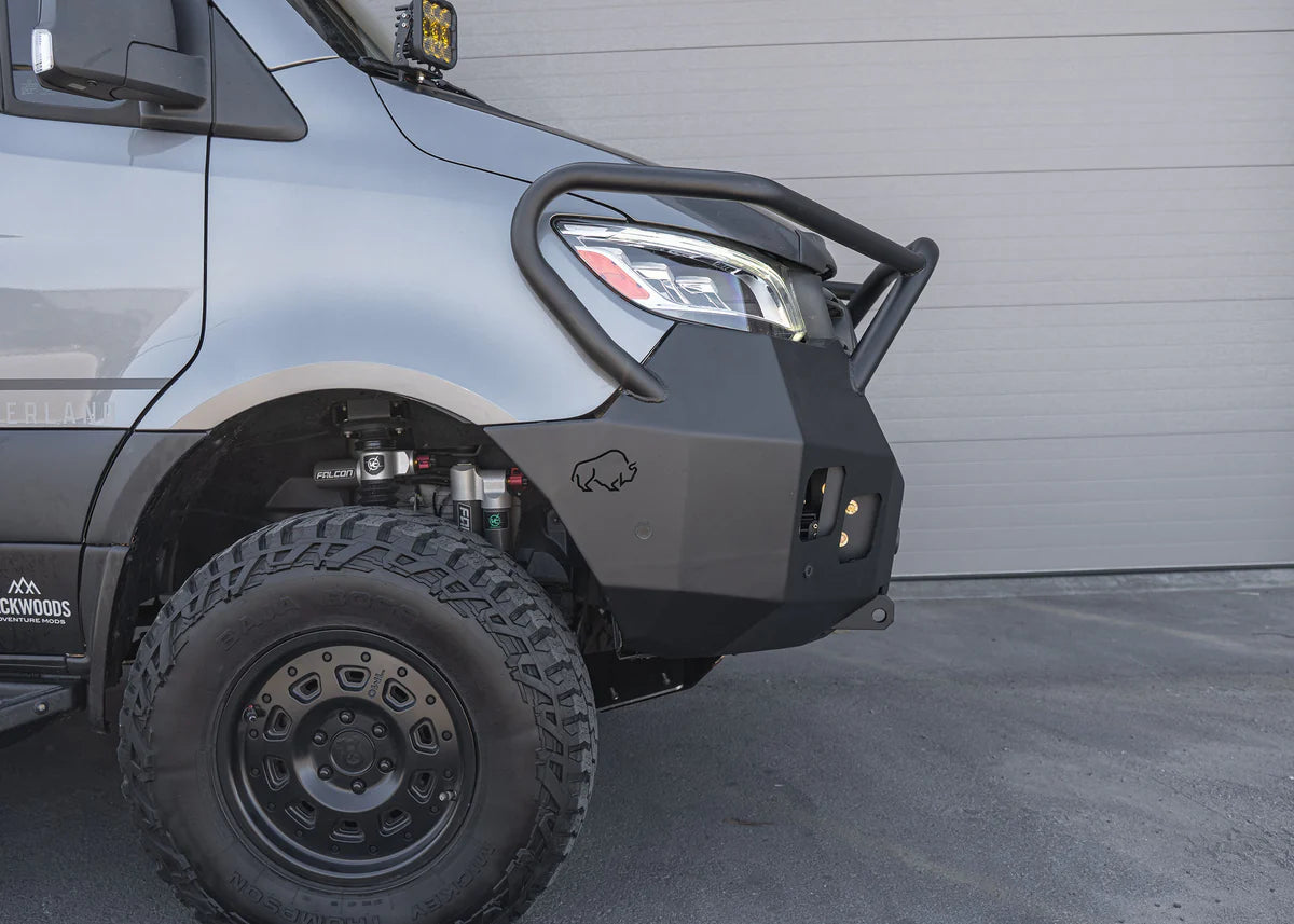 ROAMBUILT Mercedes Sprinter (2019-2024) Full Guard Front Bumper ...
