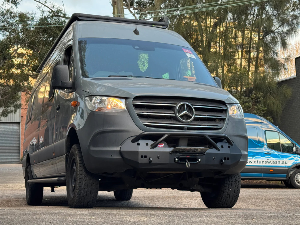 WELDBEAT WINCH BAR - SPRINTER 2019+ – Adventure Fitouts