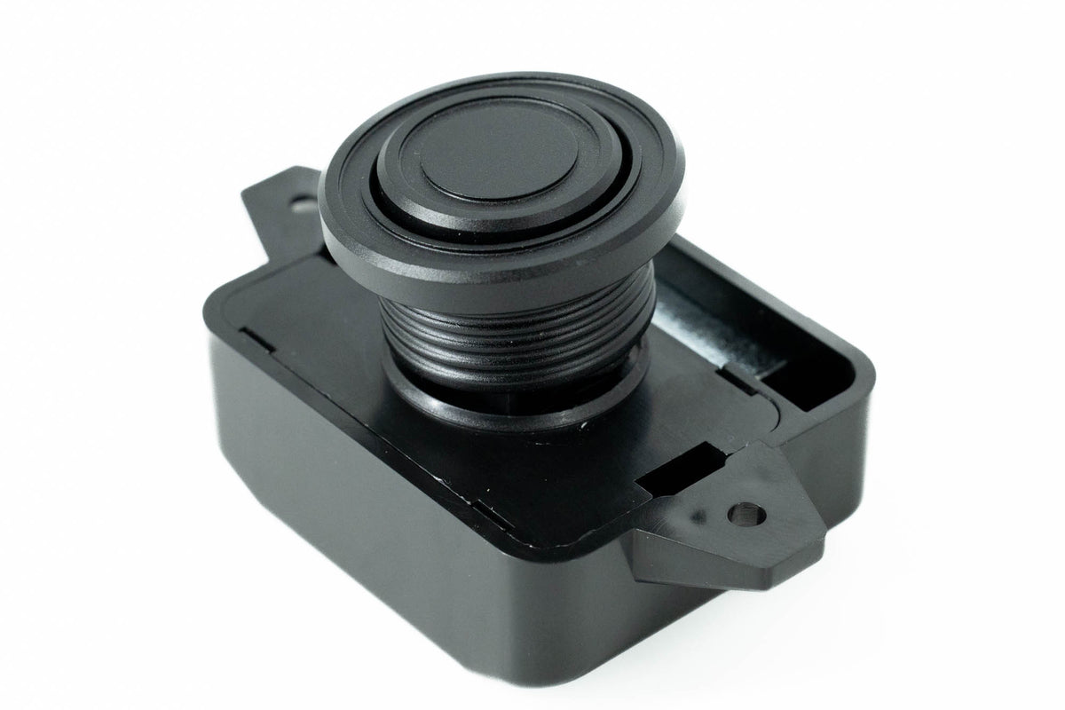 Black Aluminium Push Button Cabinet Latch – Adventure Fitouts
